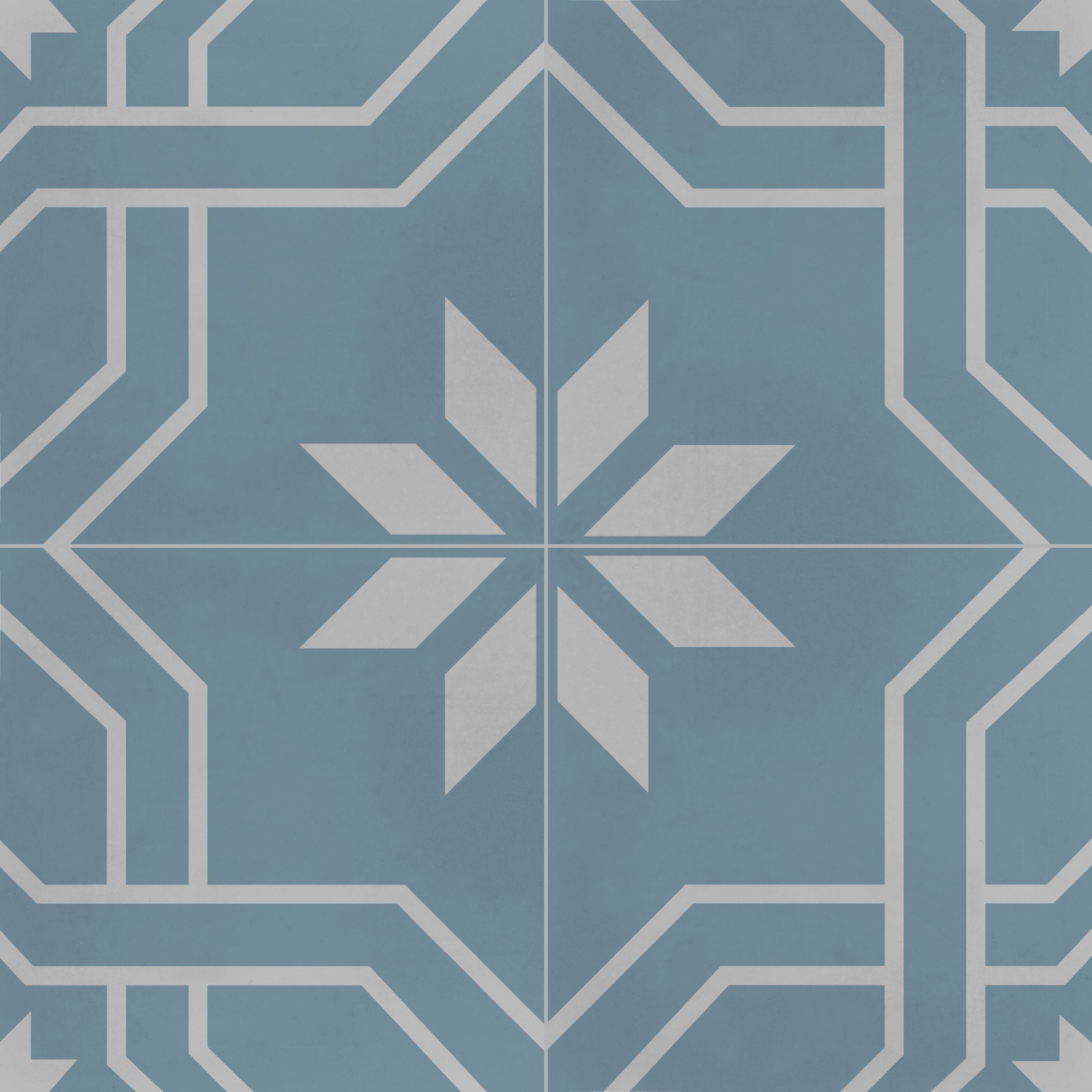 Encaustic Tile Designs | 8x8 Cement Tile Patterns with 2 Colors