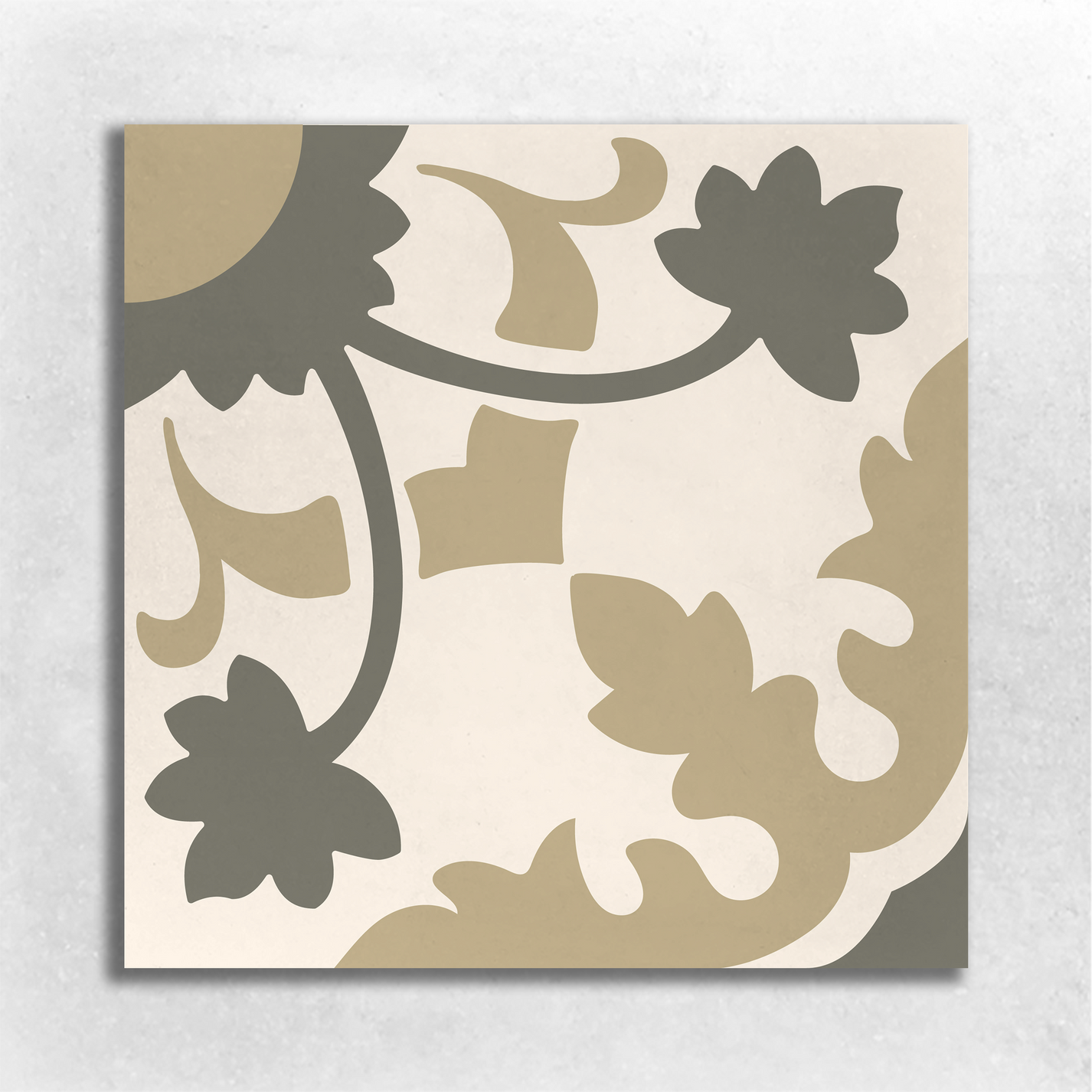 Handmade Encaustic Cement Tile - Pattern Design: Chantilly 01 ...
