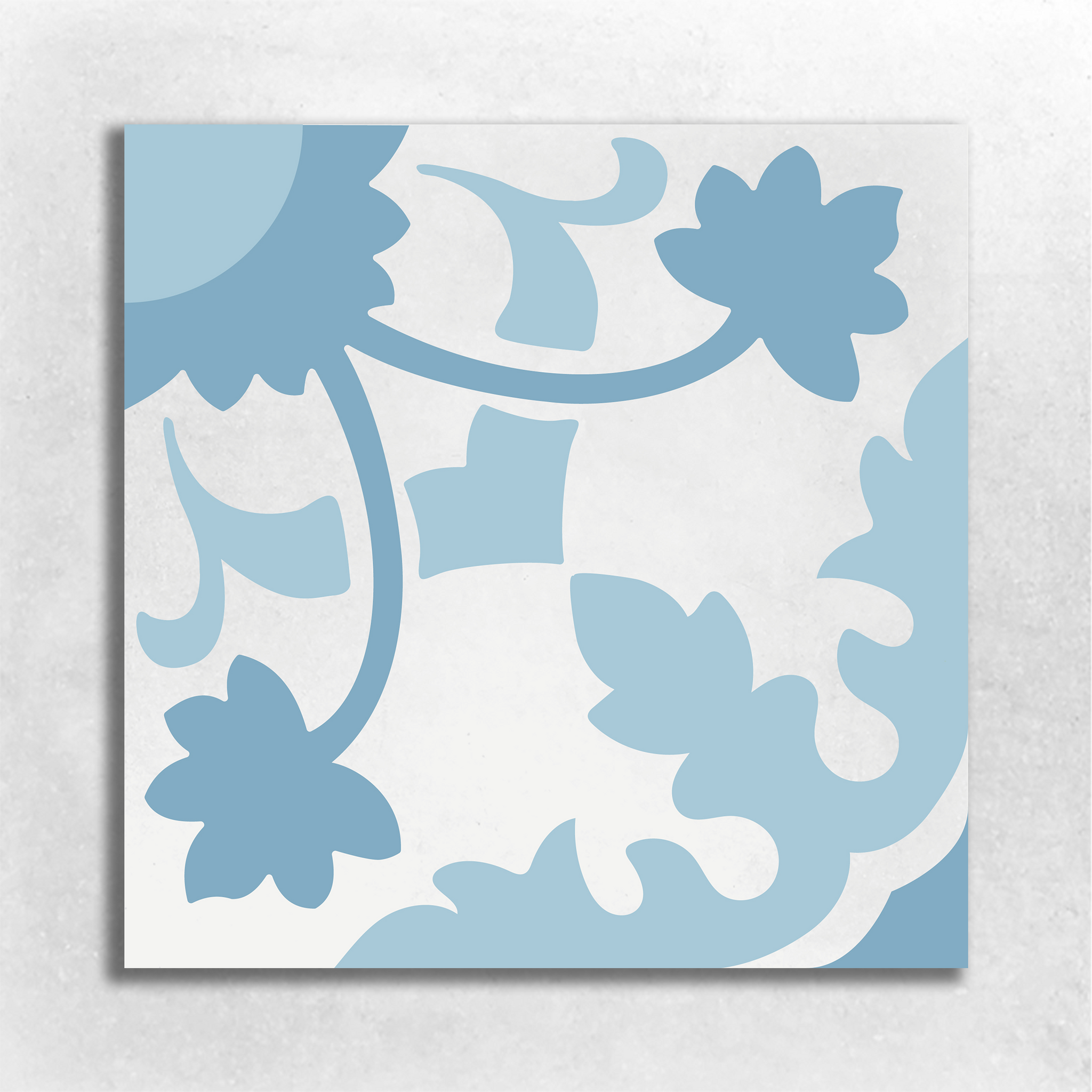 Handmade Encaustic Cement Tile - Pattern Design: Chantilly 04 ...