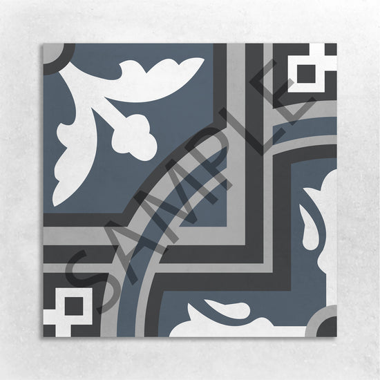 Handmade Encaustic Cement Tile - Pattern Design: Dinan 01 – Encaustic ...