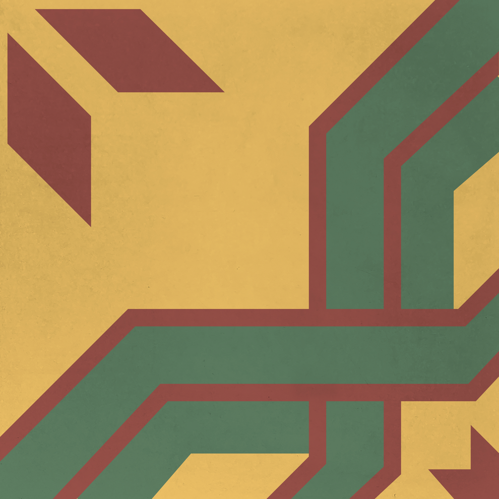 Handmade Encaustic Cement Tile - Pattern Design: Albi 01 – Encaustic ...