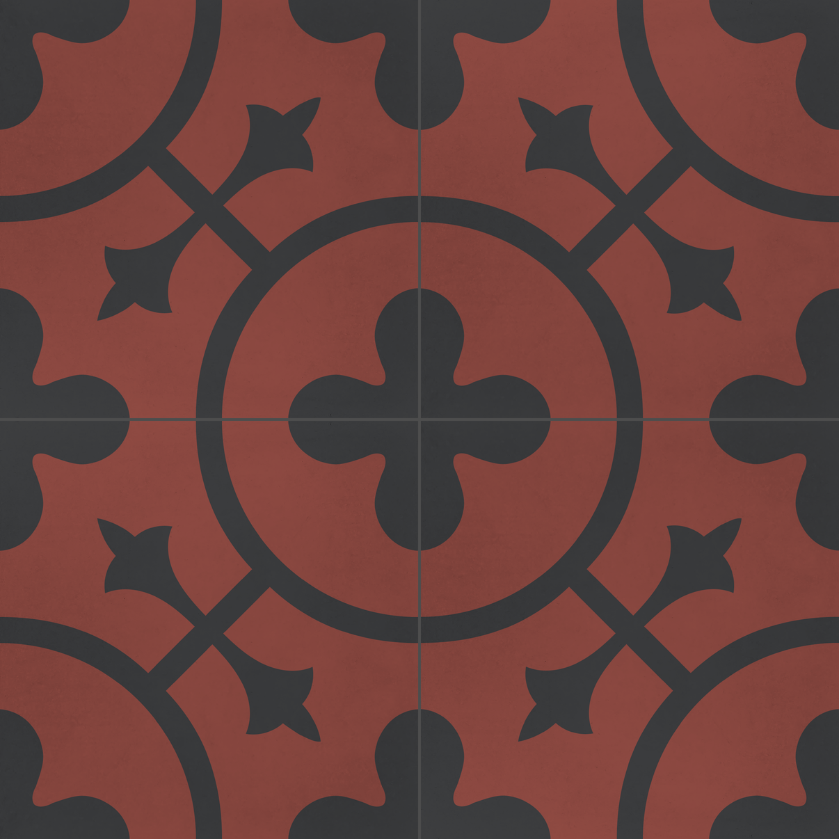 Handmade Encaustic Cement Tile - Pattern Design: Azure 05 – Encaustic ...