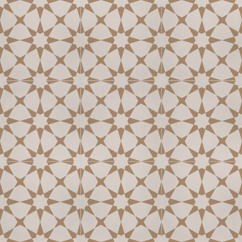 Handmade Encaustic Cement Tile - Pattern Design: Kaléidoscope 02 ...